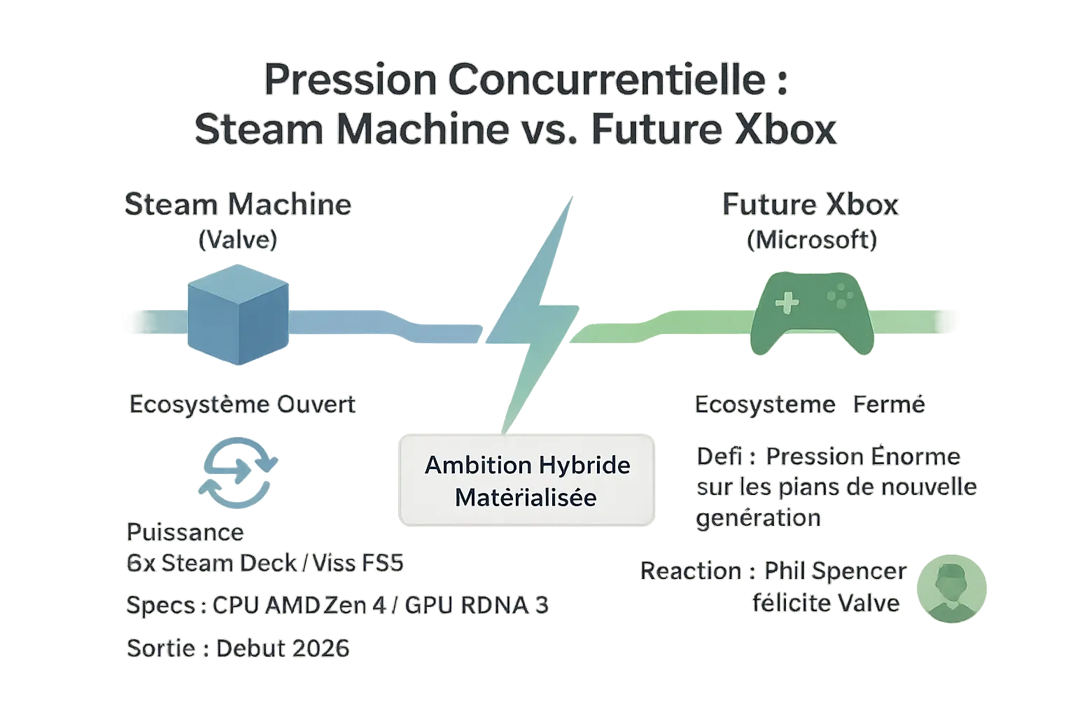 Steam Machine : menace ou révolution pour la Xbox future