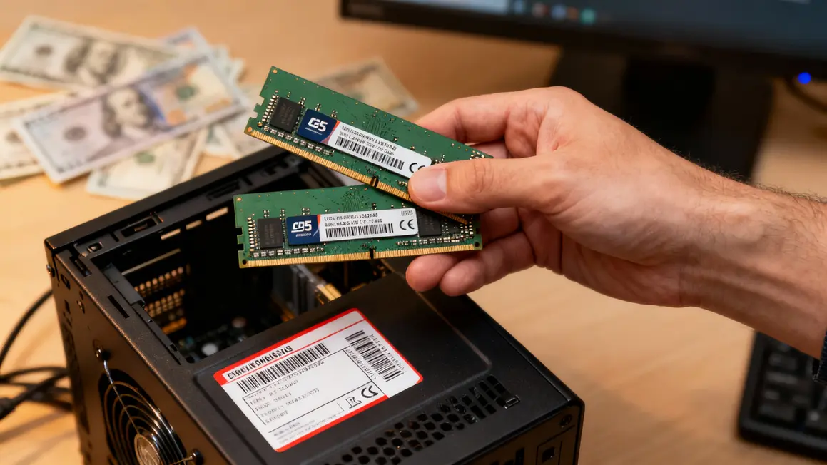 Monter son PC chez Maingear : si vous n’envoyez pas votre propre RAM ...